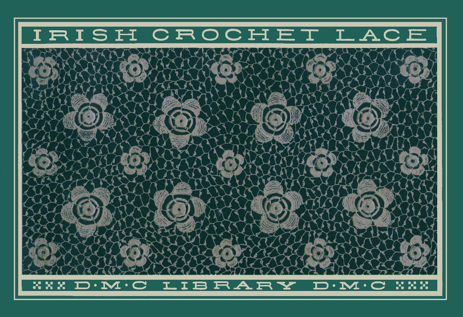DMC Irish Crochet Book C.1920 Beautiful Patterns for Irish - Etsy