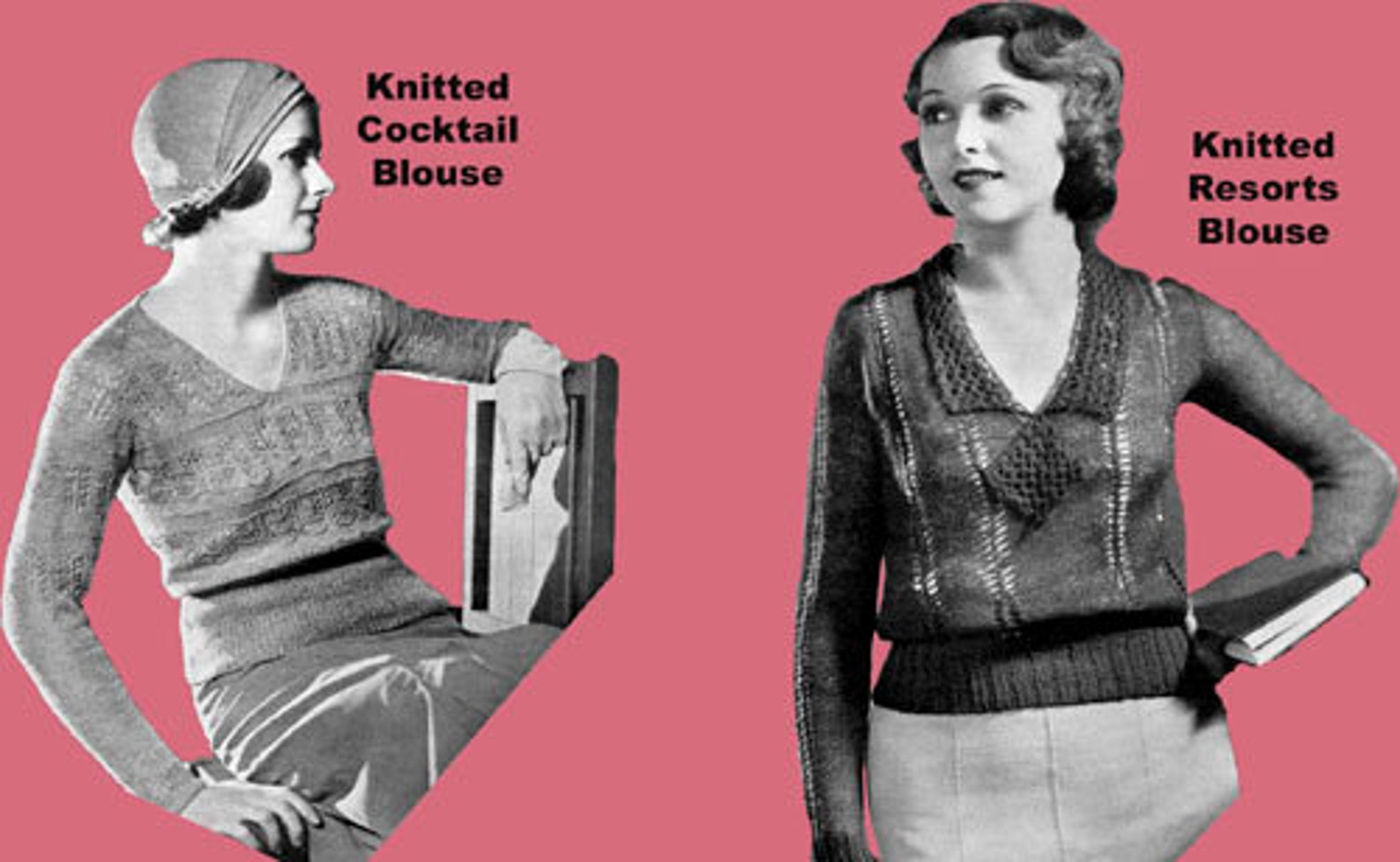 Fleisher's Sweater Book 10 C.1932 Depression Era - Etsy