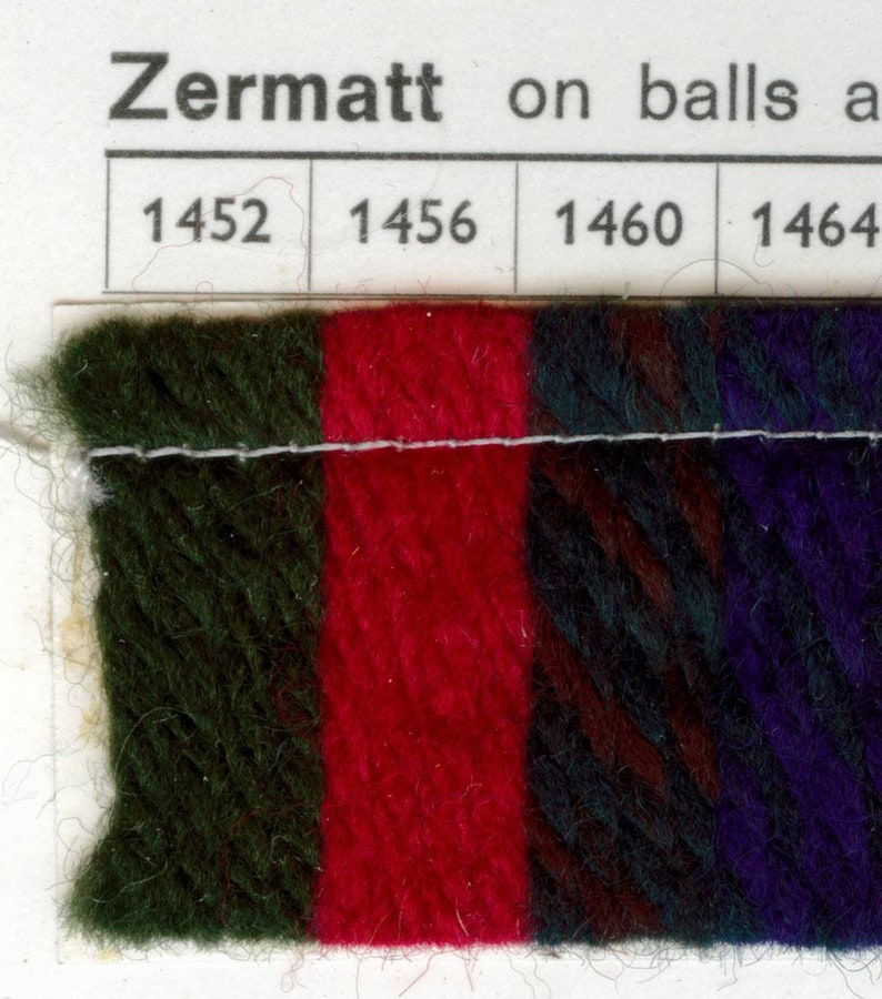Vintage Yarn Sample Book - Scheepjeswol Full Product Line 1966-1967 ...
