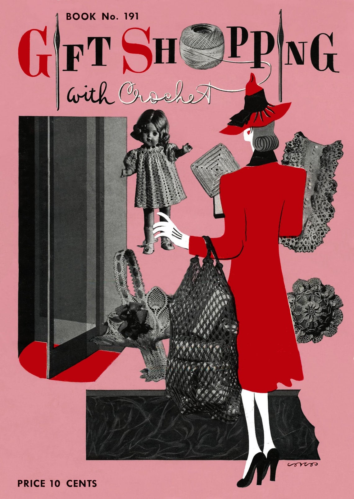 Crochet Gifts and Popular Patterns From the 1940's Spool - Etsy