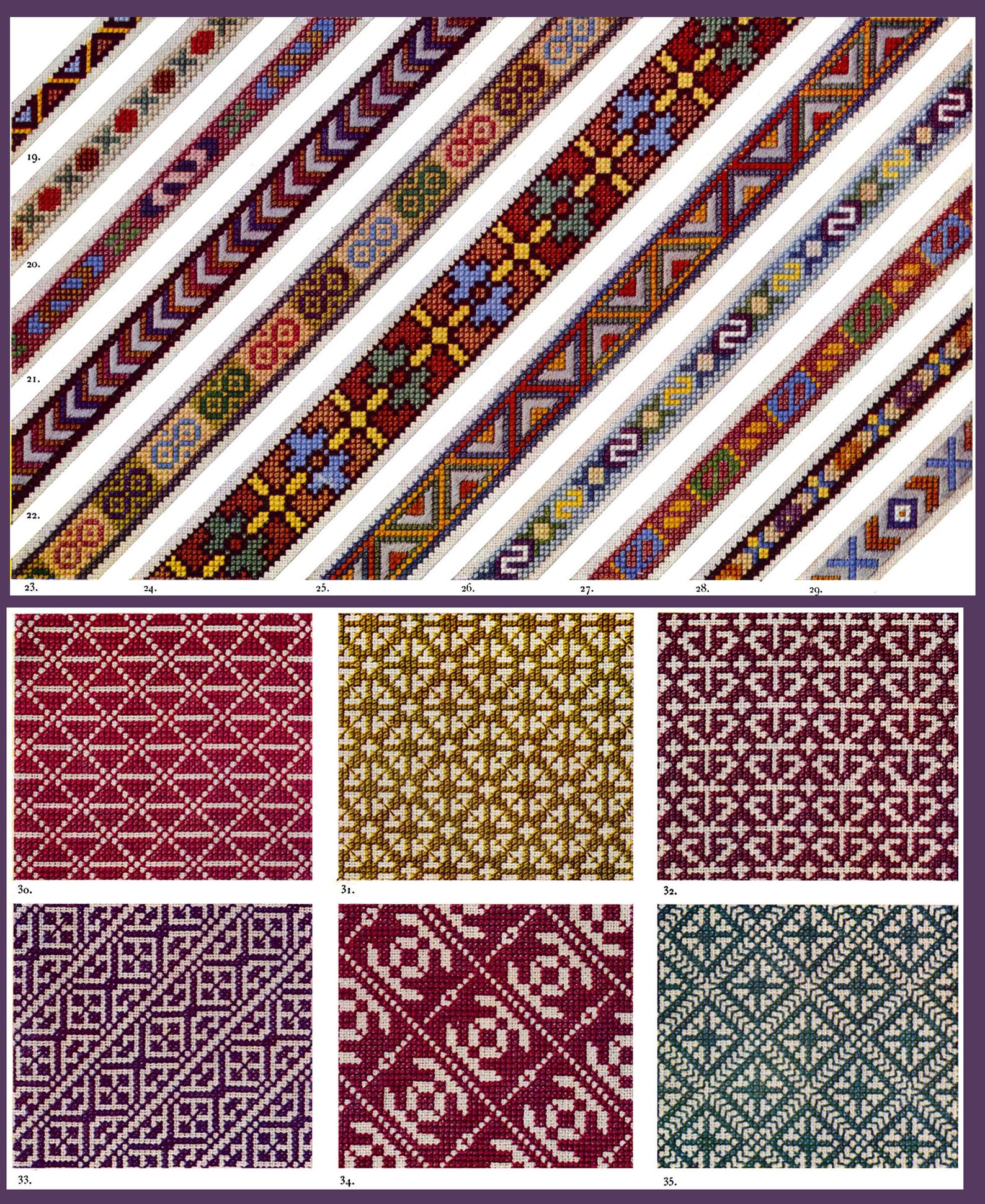 DMC Morocco Embroidery 1st Series C.1965 Decorative Ethnic - Etsy