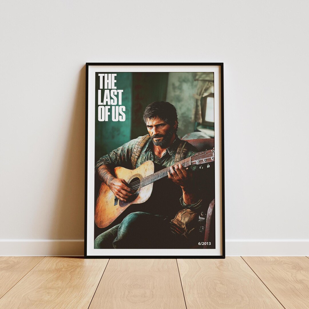 TLOU POSTER Joel From TLOU Fine Art Print Fan Art Gift for Game Lover ...