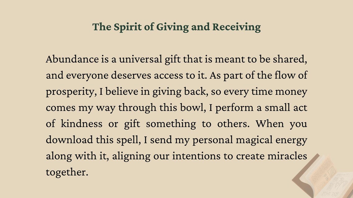 Money Spell: Magical Money Bowl Spell for Abundance/ Spell for Money ...