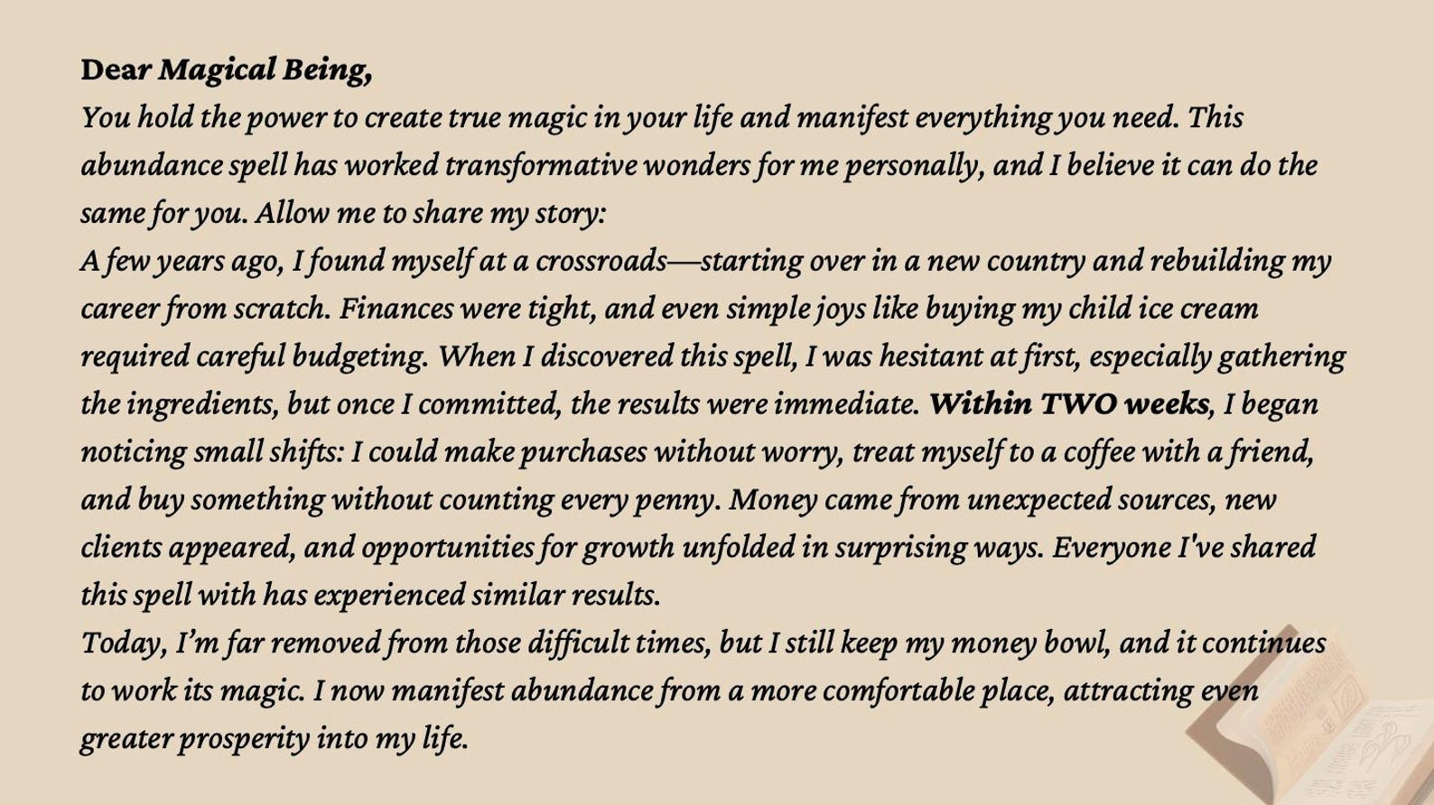 Money Spell: Magical Money Bowl Spell for Abundance/ Spell for Money ...