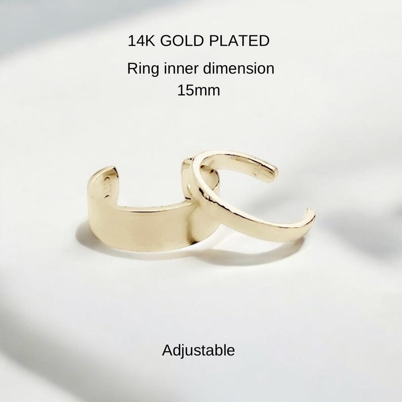 Angular Design Sterling Silver Adjustable Toe Ring Set: Minimalist ...