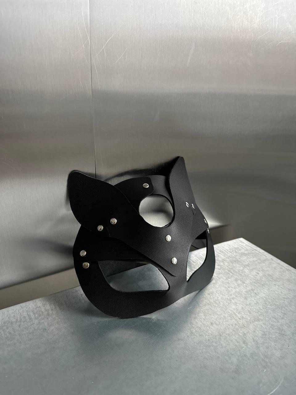 Cat Mask for Women Men, Sexy Leather Catwoman Mask, Cosplay Costume ...