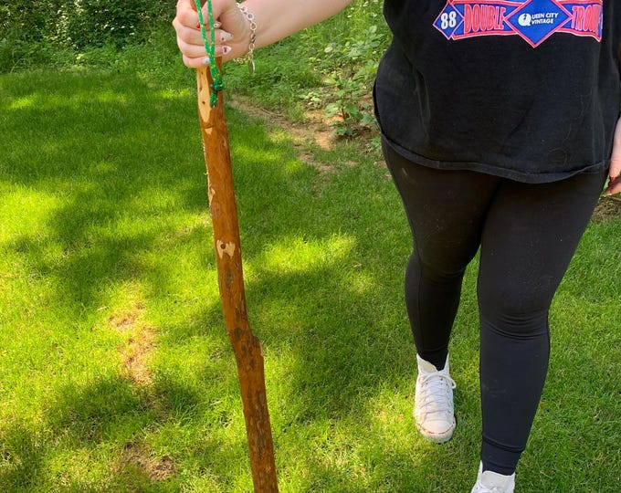 Cedar Walking Stick-hand Made! - Etsy