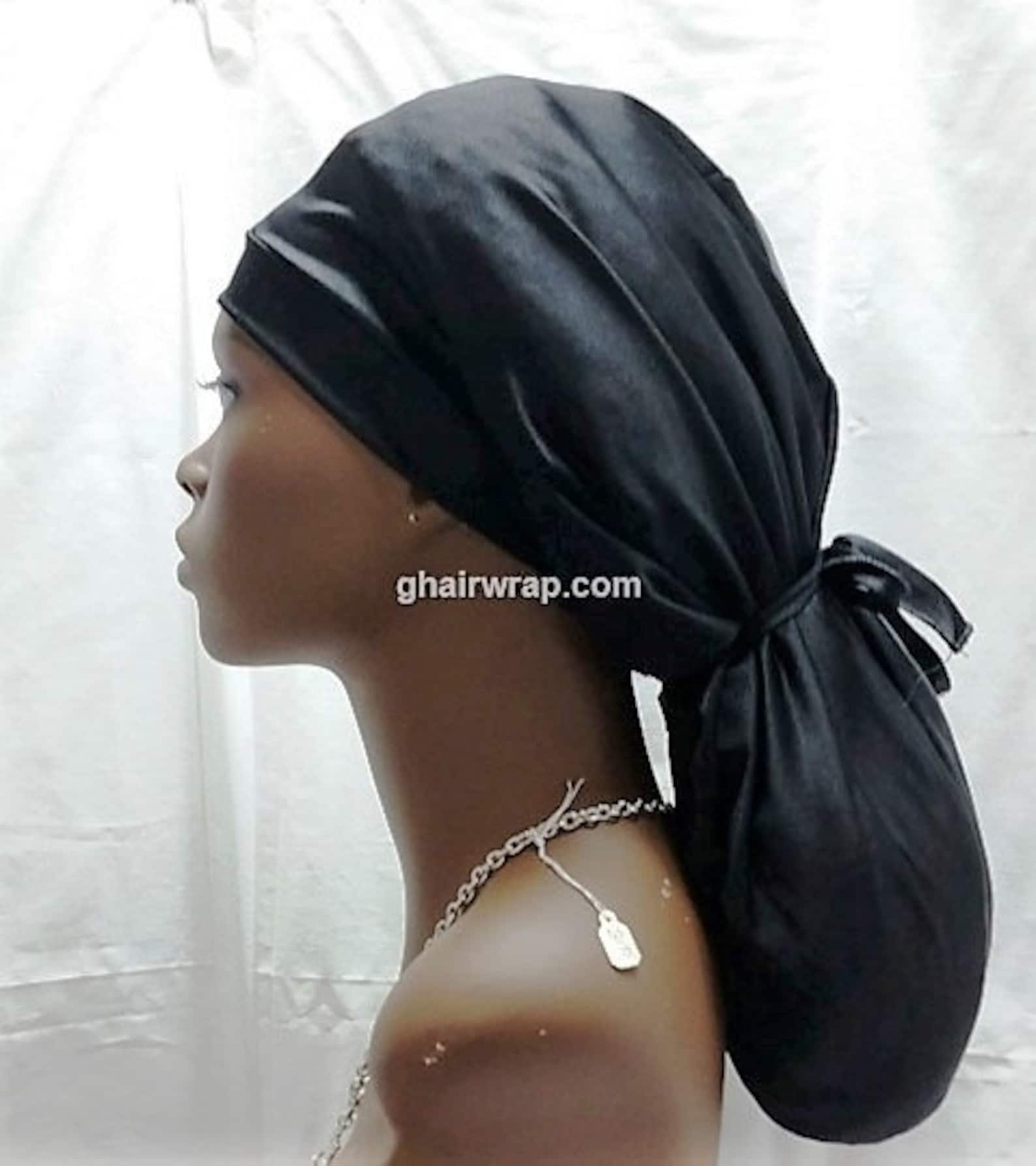 Charmeuse satin Hair Sock for Long - Etsy