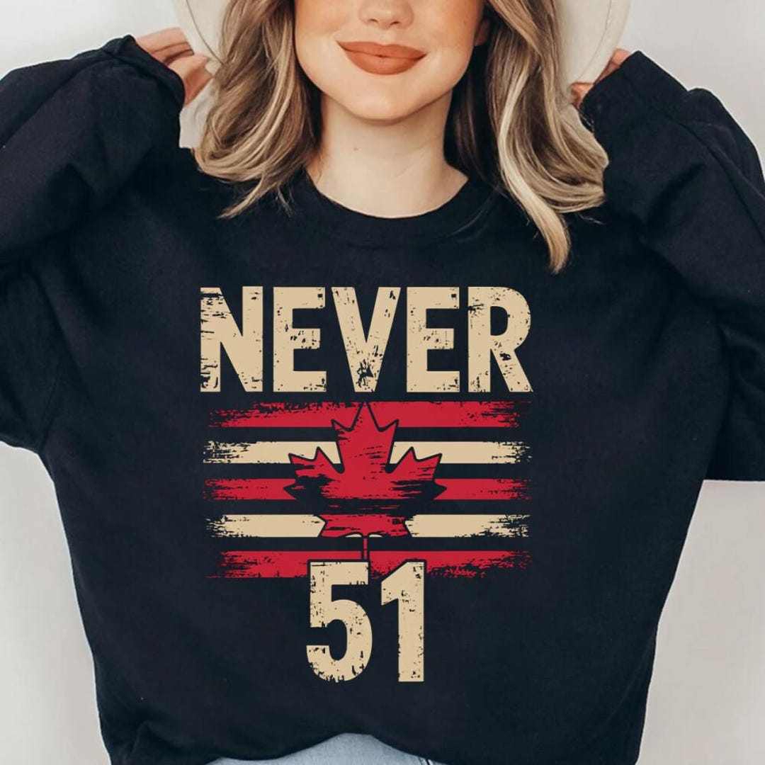 Never 51 Canada Flag, Proud to Be Canadian Png, Funny Patriotic ...