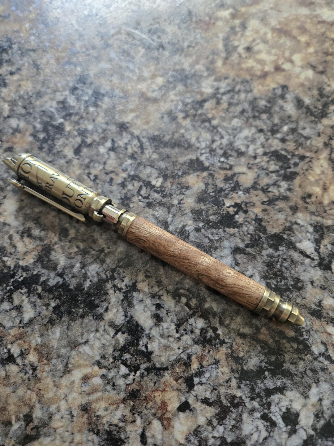 Firefighter Brass Pen - Etsy