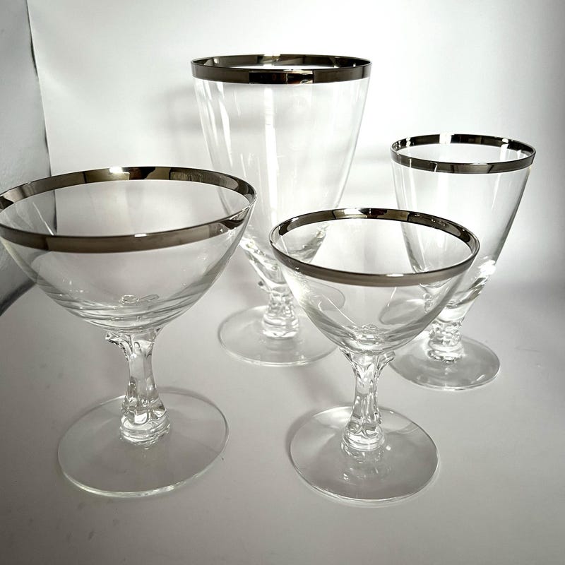 Silver Rim Glasses - Etsy