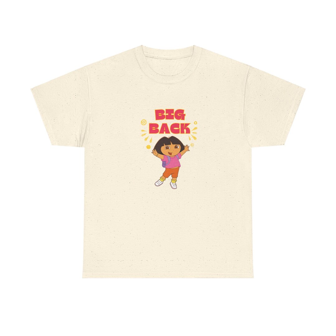 Funny Dora the Explorer Parody Shirt Big Back Graphic Tee for Adults - Etsy