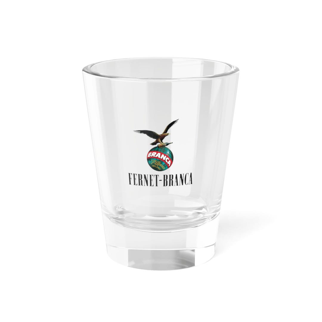 Fernet Branca Shot Glass, 1.5oz Unique Italian Liquor Design, Barware ...
