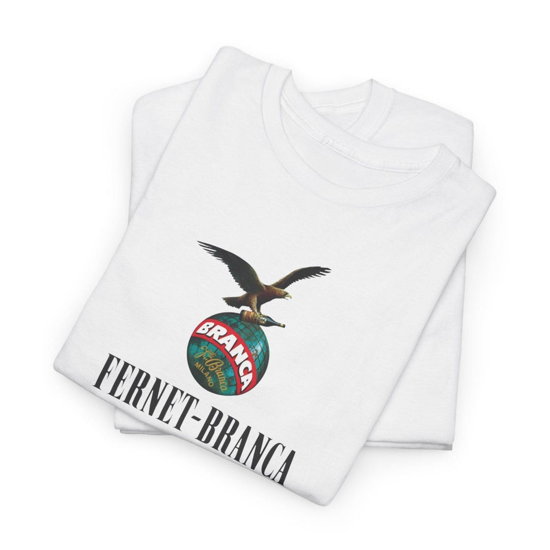 Fernet Branca Logo T-shirt Classic Italian Liquor Design for Fans ...