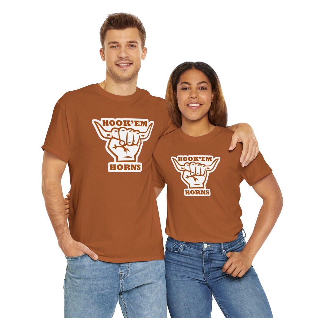Hook Em Horns Shirt University of Texas at Austin Longhorns Fan Tee for ...