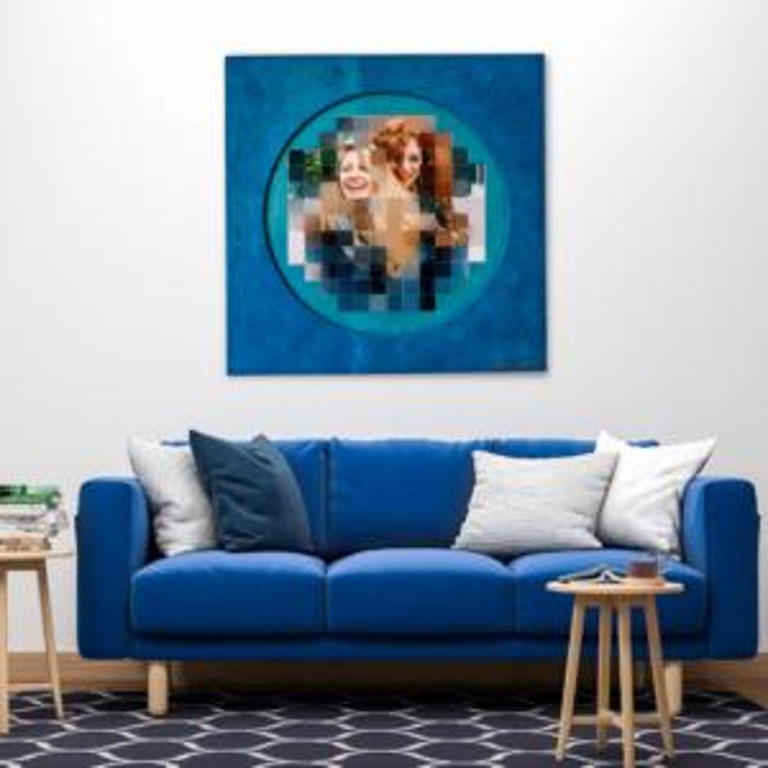 Custom Pixelated Mosaic | Special Gift | Personalized Gift | Custom ...