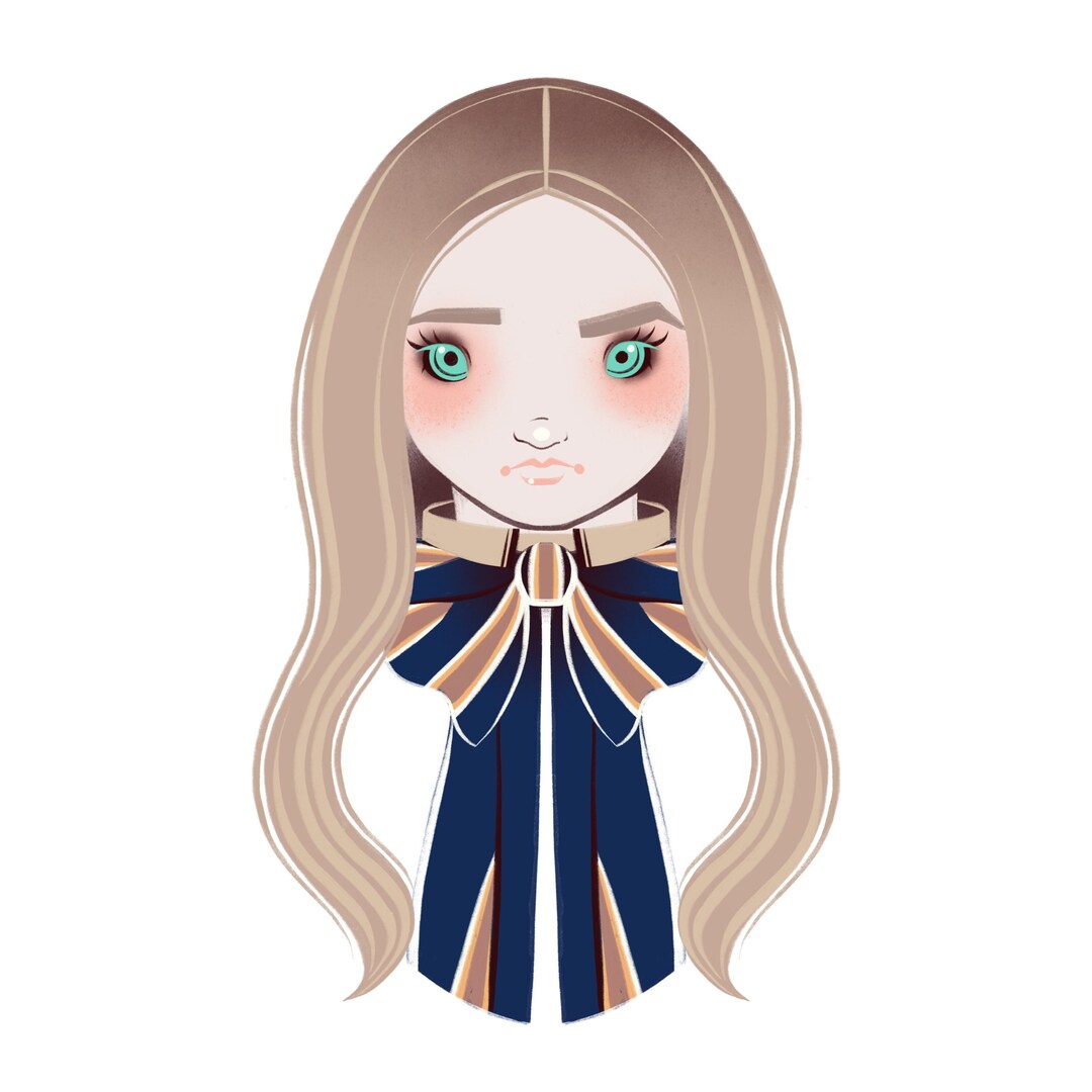 M3gan Megan Movie Illustration M3gan Drawing Wall Art Film - Etsy