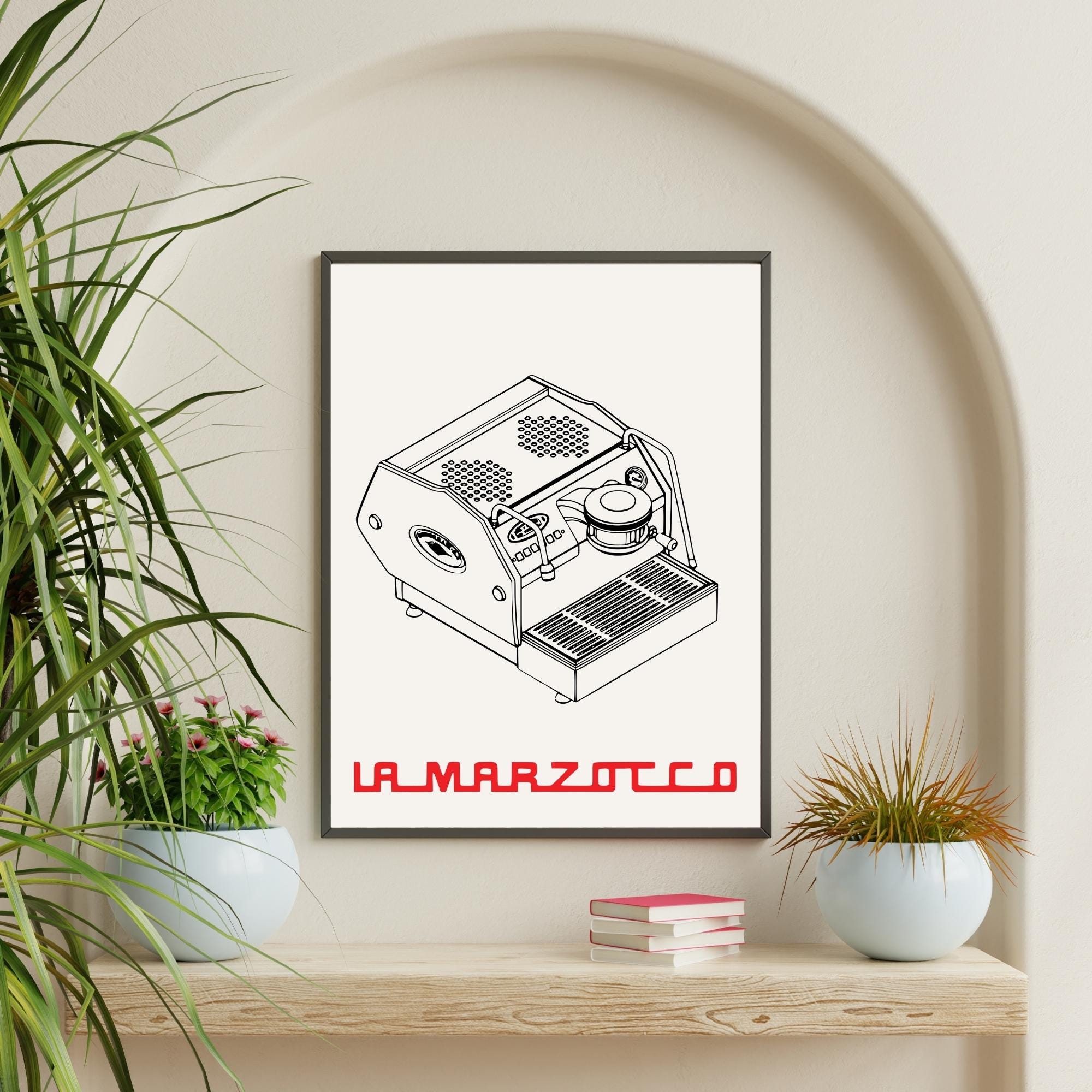 La Marzocco Digital Poster Lamarzocco Wall Art Espresso Machine Digital ...