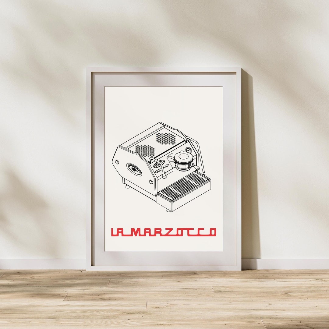La Marzocco Digital Poster Lamarzocco Wall Art Espresso Machine Digital ...