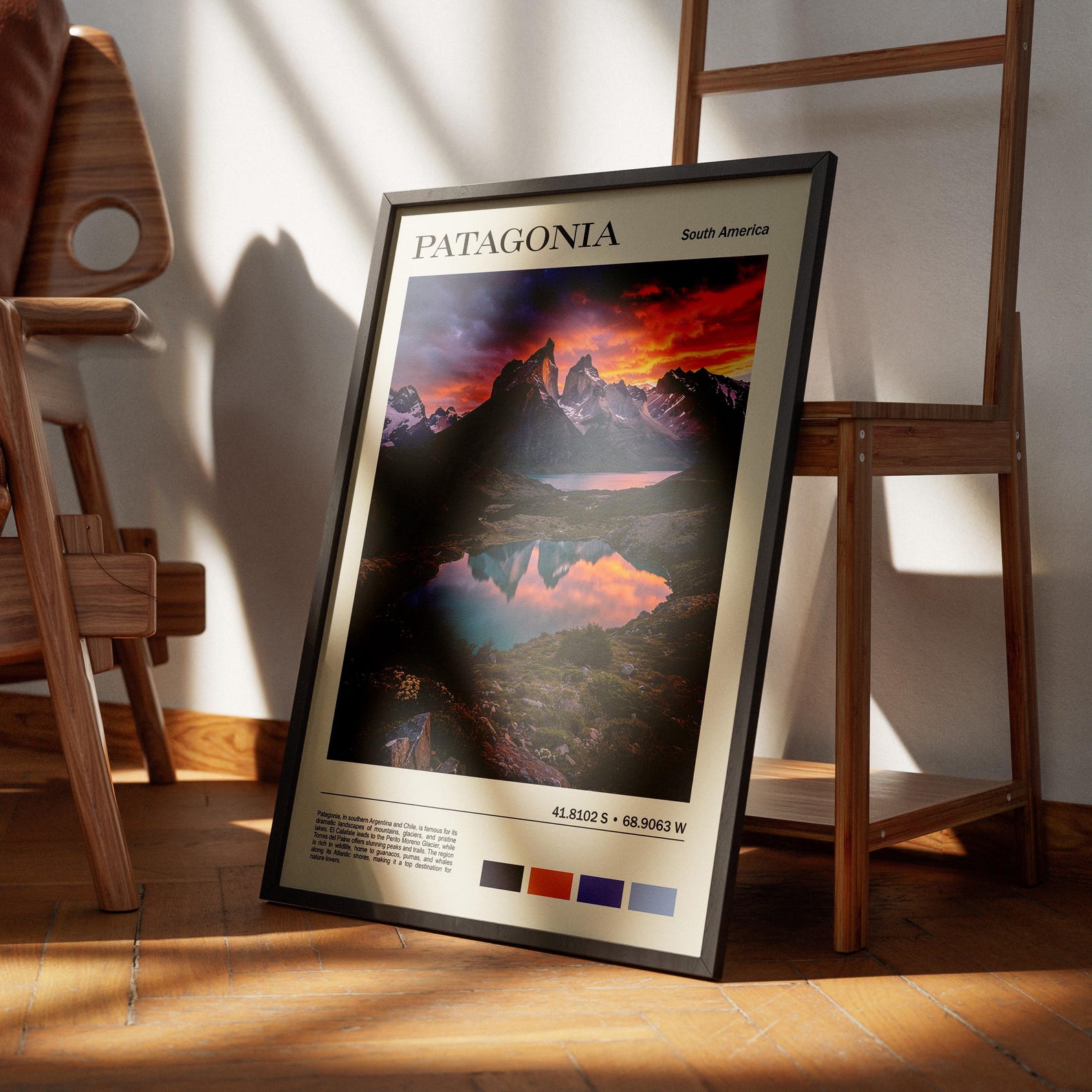 Patagonia Wall Art, Patagonia Printable Poster, Mountain Home Decor ...