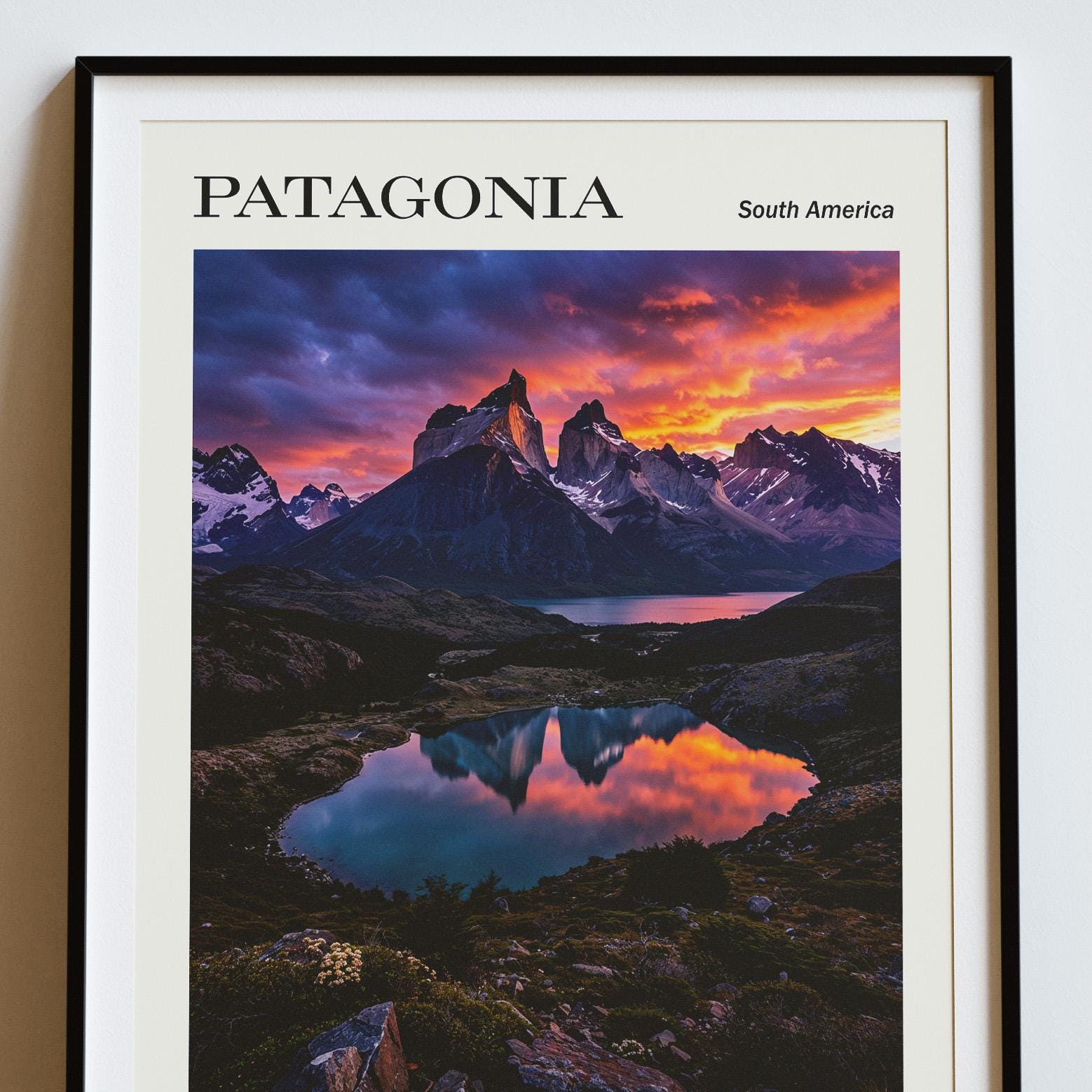 Patagonia Wall Art, Patagonia Printable Poster, Mountain Home Decor ...