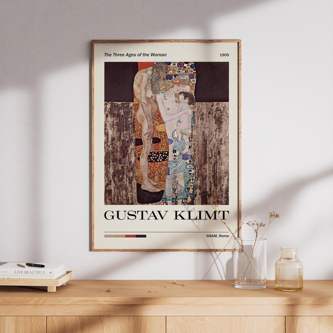 Gustav Klimt Wall Art, Klimt Printable Poster, Famous Art Decor ...