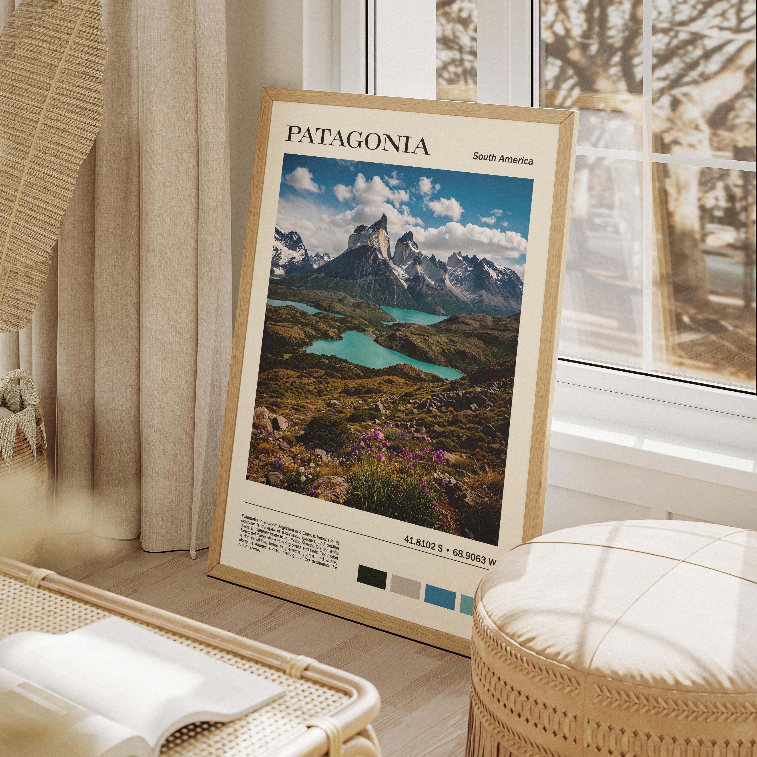 Patagonia Wall Art, Patagonia Printable Poster, Mountain Home Decor ...