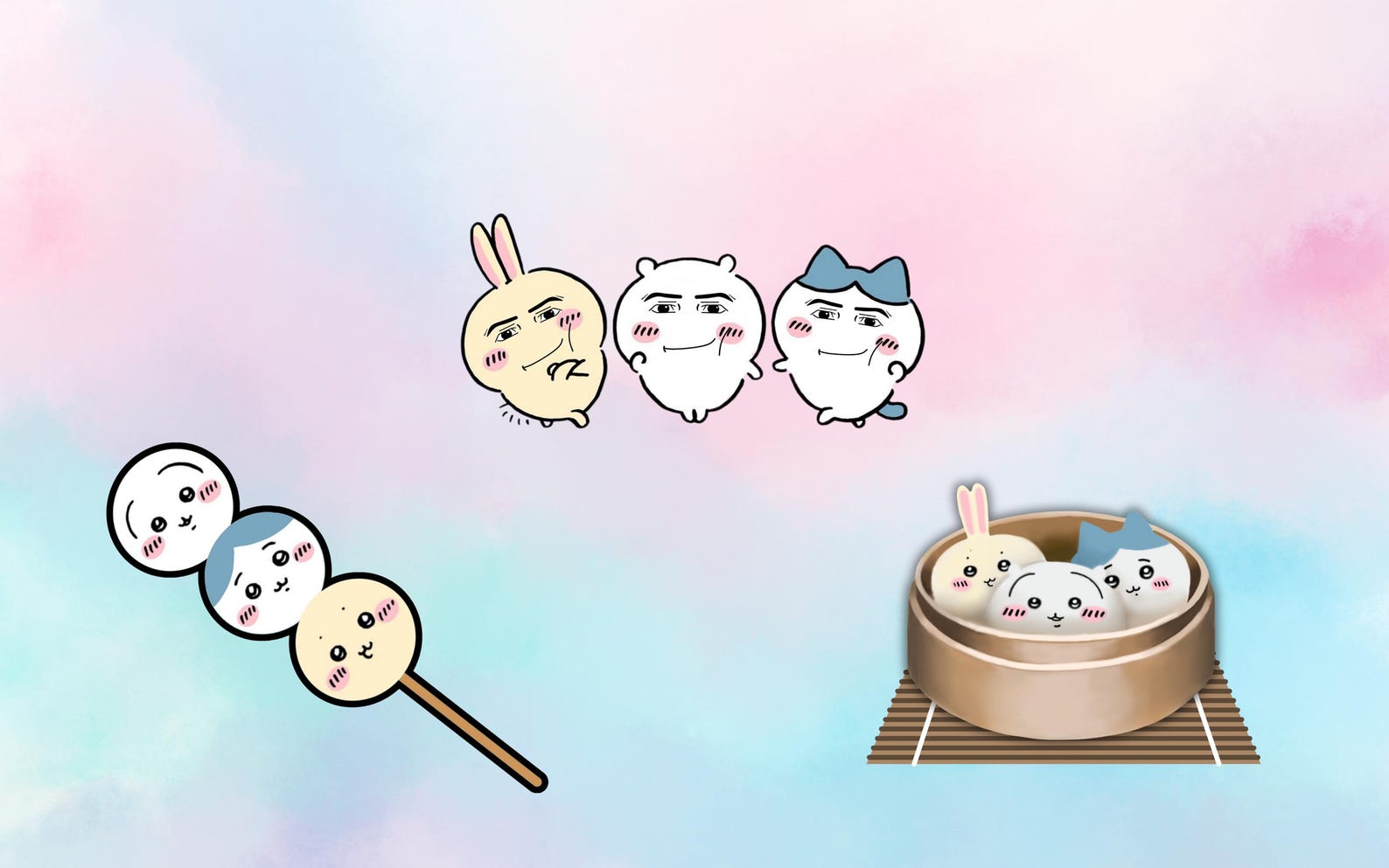 Chiikawa Wallpaper Collection for All Devices | Kawaii and Silly Digital Backgrounds ...