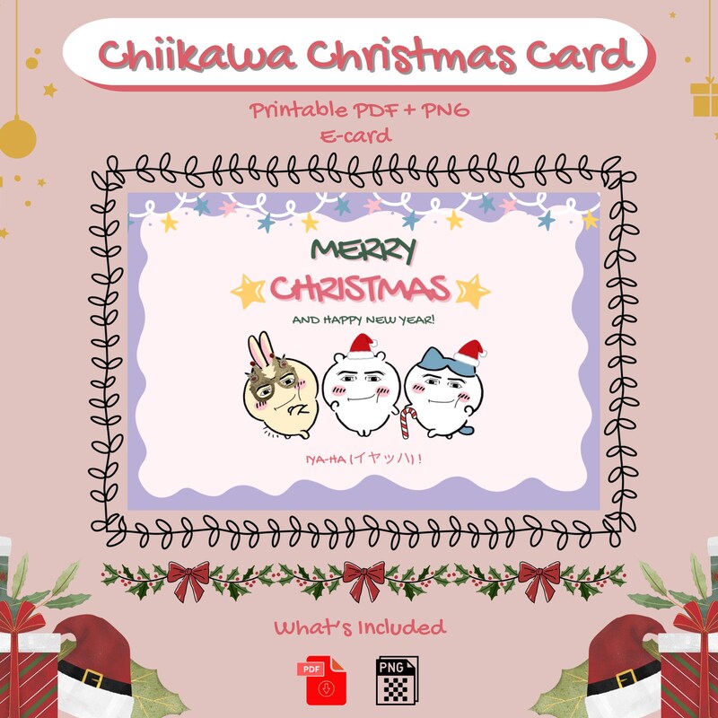 Christmas Chiikawa - Etsy