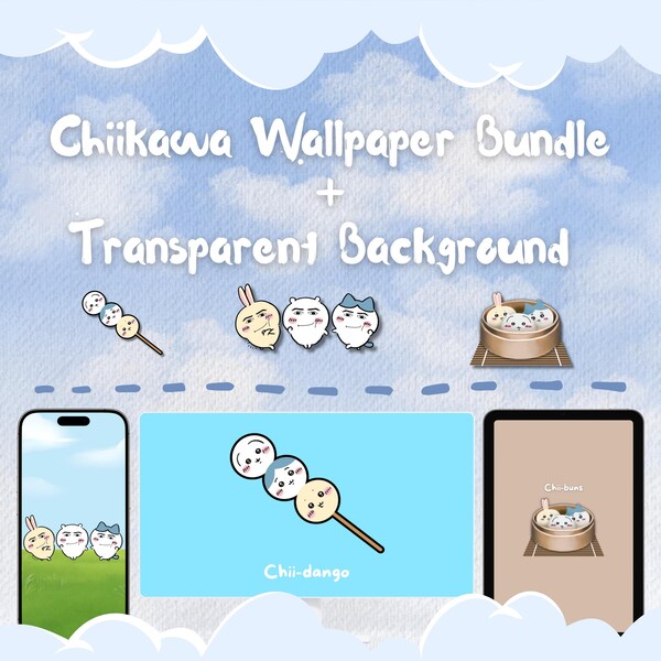 Transparent Chiikawa - Etsy
