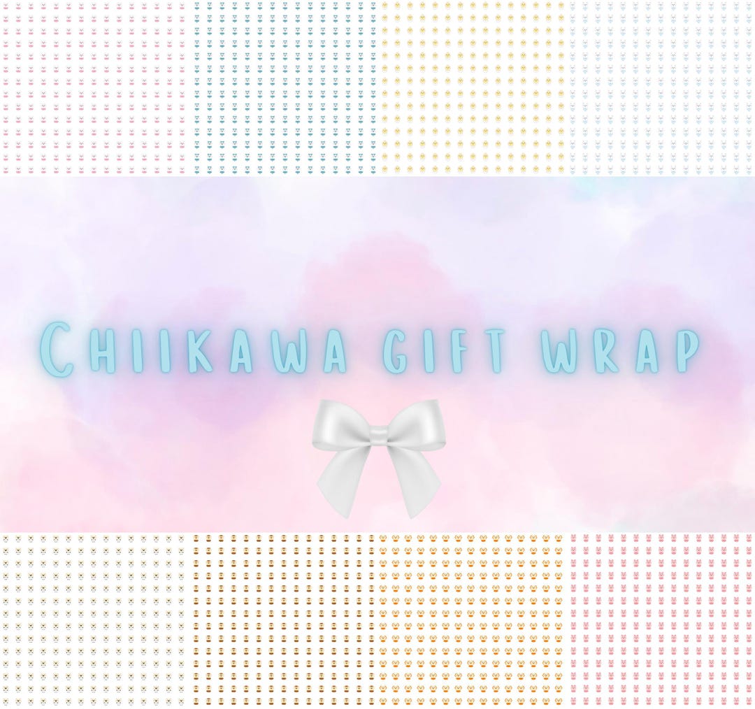 Chiikawa Gift Wrap | Digital Download | Printable Wrapping Paper - Etsy
