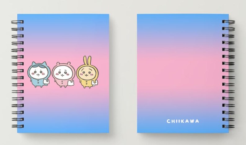 Chiikawa Notebook, Digital Download, Printable, Digital Use, PDF - Etsy