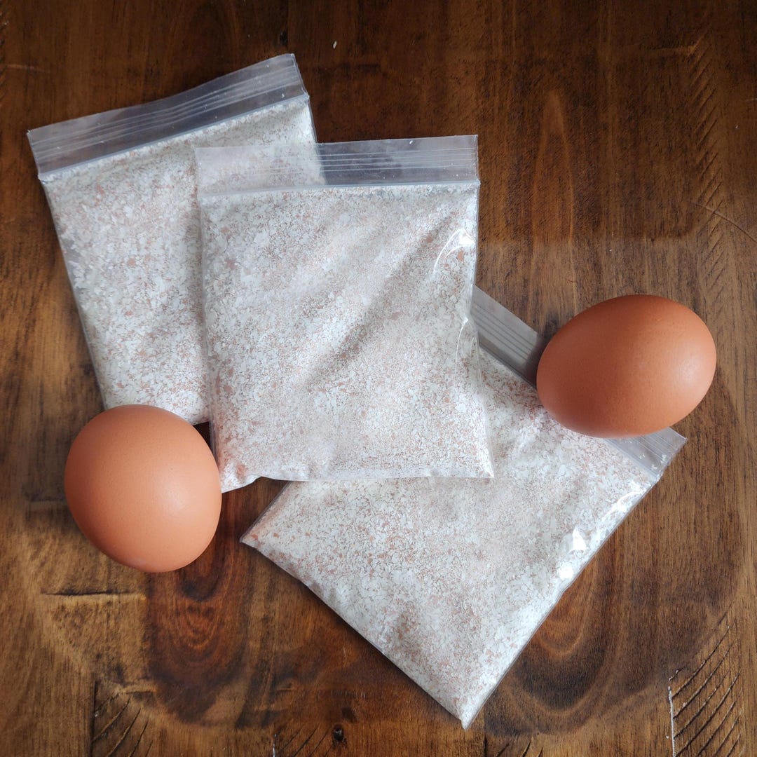 Organic Pasture Raised Crushed Eggshells | Egg Shells | 3 Oz ...