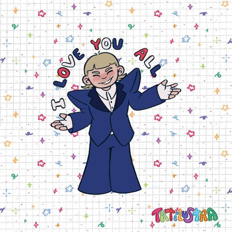 NEW! - Eurovision Stickers - Joost, Kaarija, Tommy Cash, Europapa, Cha ...