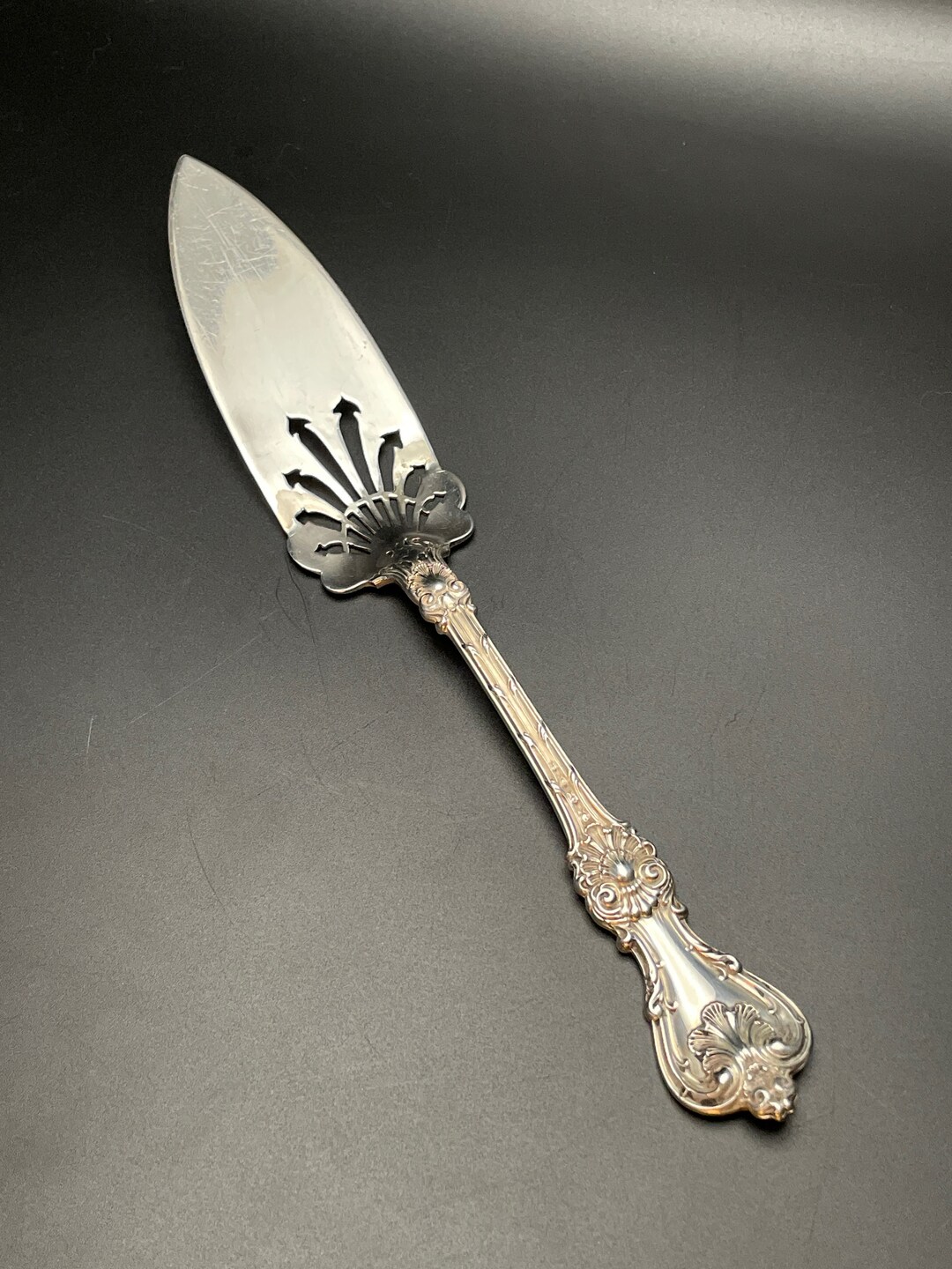 Whiting Silversmiths King Edward Pattern Gorgeous Antique Wedding Cake ...