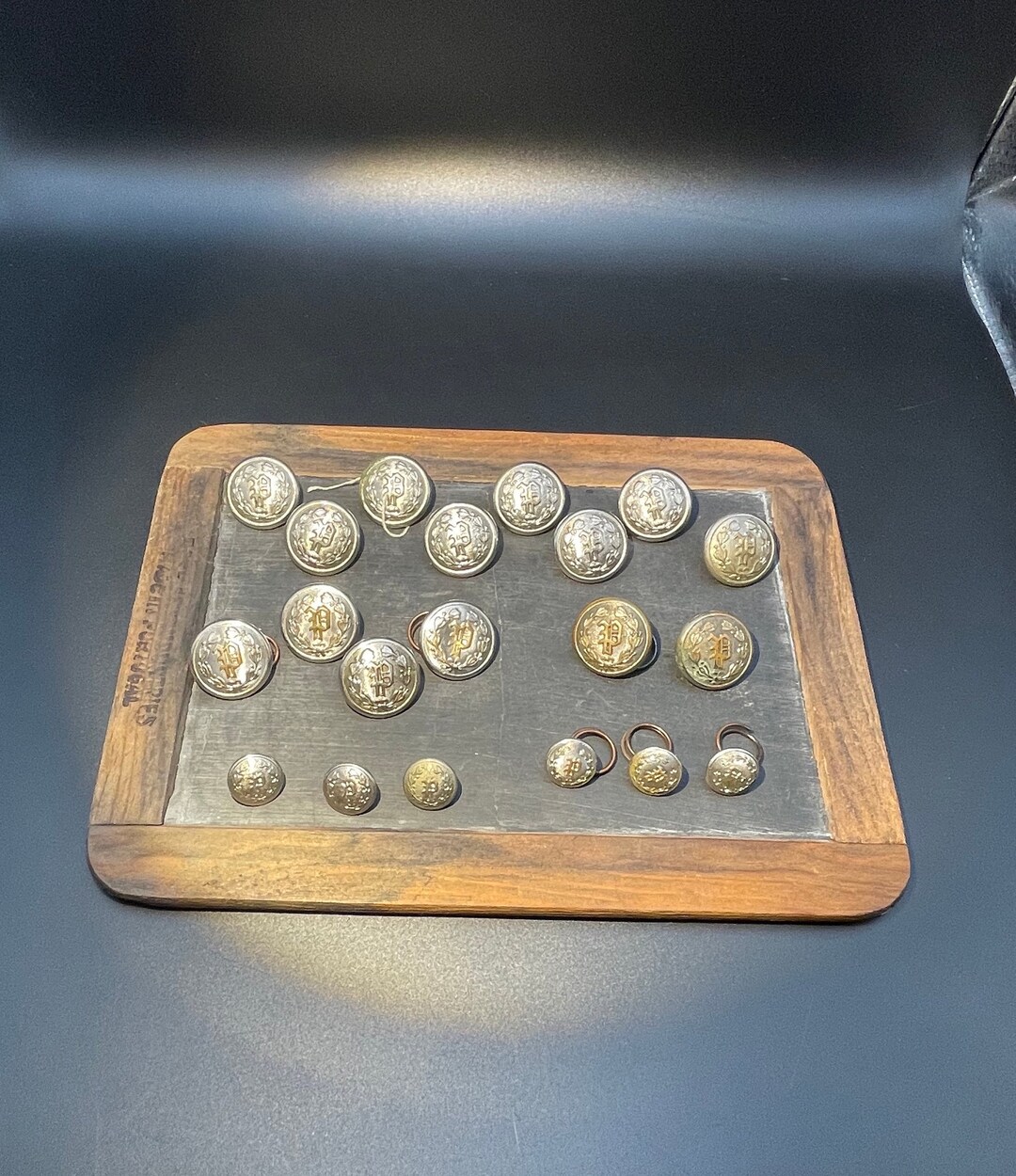 Police Uniform Buttons From 1800s Estate Collection of 20 Chicago ...