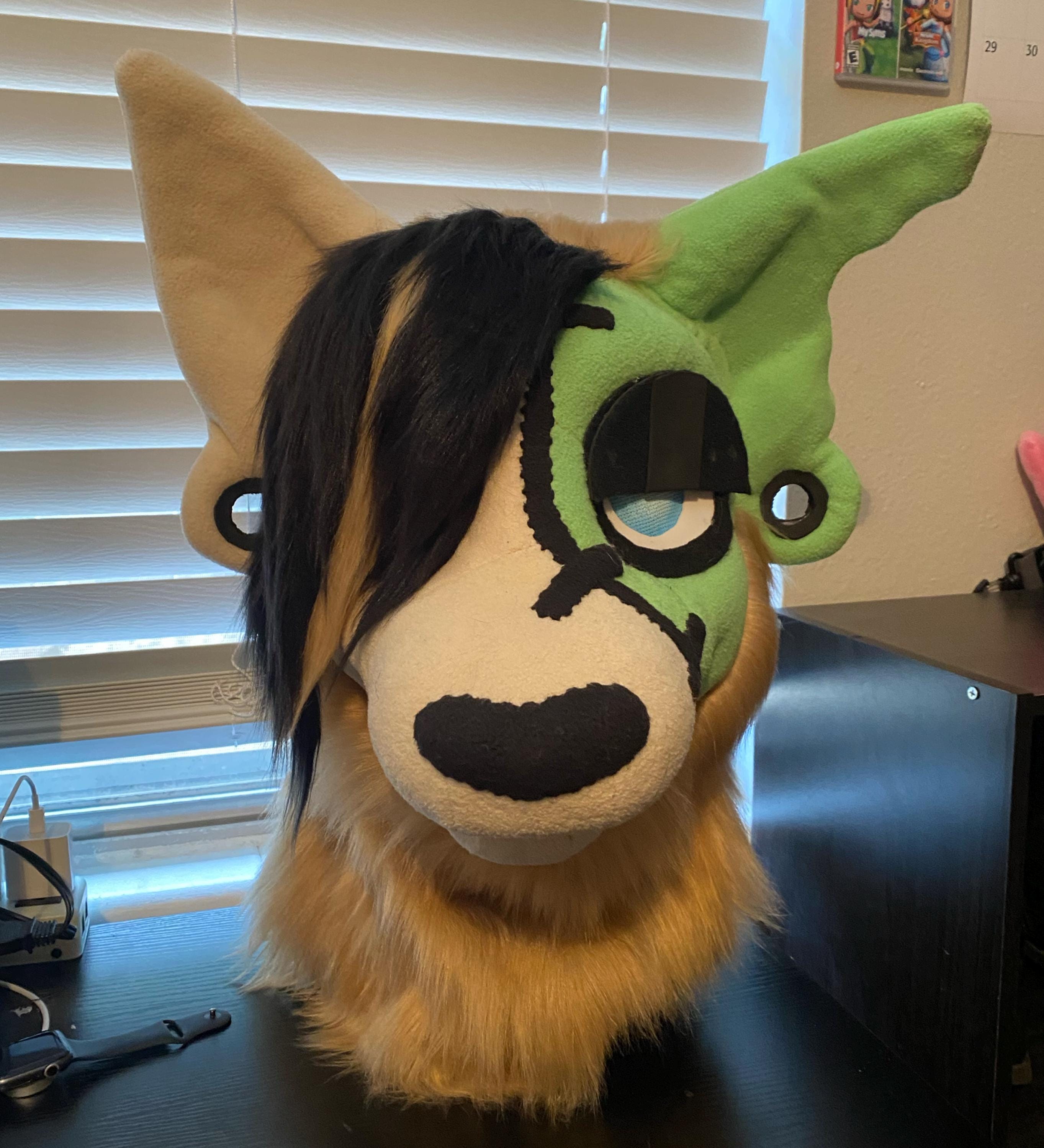 COMMISSIONS OPEN - Fursuit Head and Accessories - Etsy