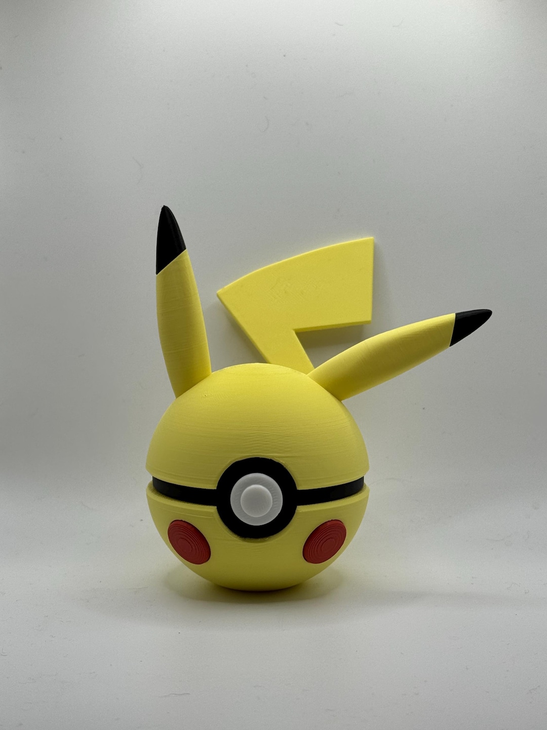 Electric Mouse Inspired Orb • Electric Yellow Custom Ball • 3D Printed ...
