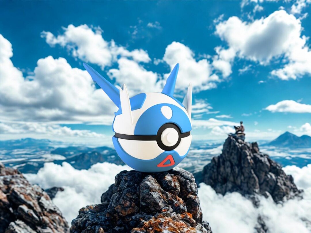 Latios Inspired Dragon Flight Sphere | Legendary Blue Jet Collectible ...