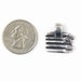 Silver Book Stack Pendant, Sterling Silver, Metal Clay - Etsy