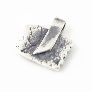 Silver Book Stack Pendant, Sterling Silver, Metal Clay - Etsy