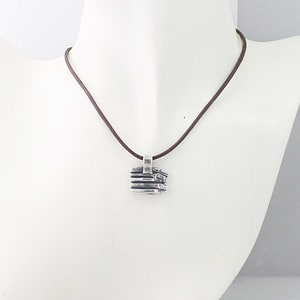 Silver Book Stack Pendant, Sterling Silver, Metal Clay - Etsy