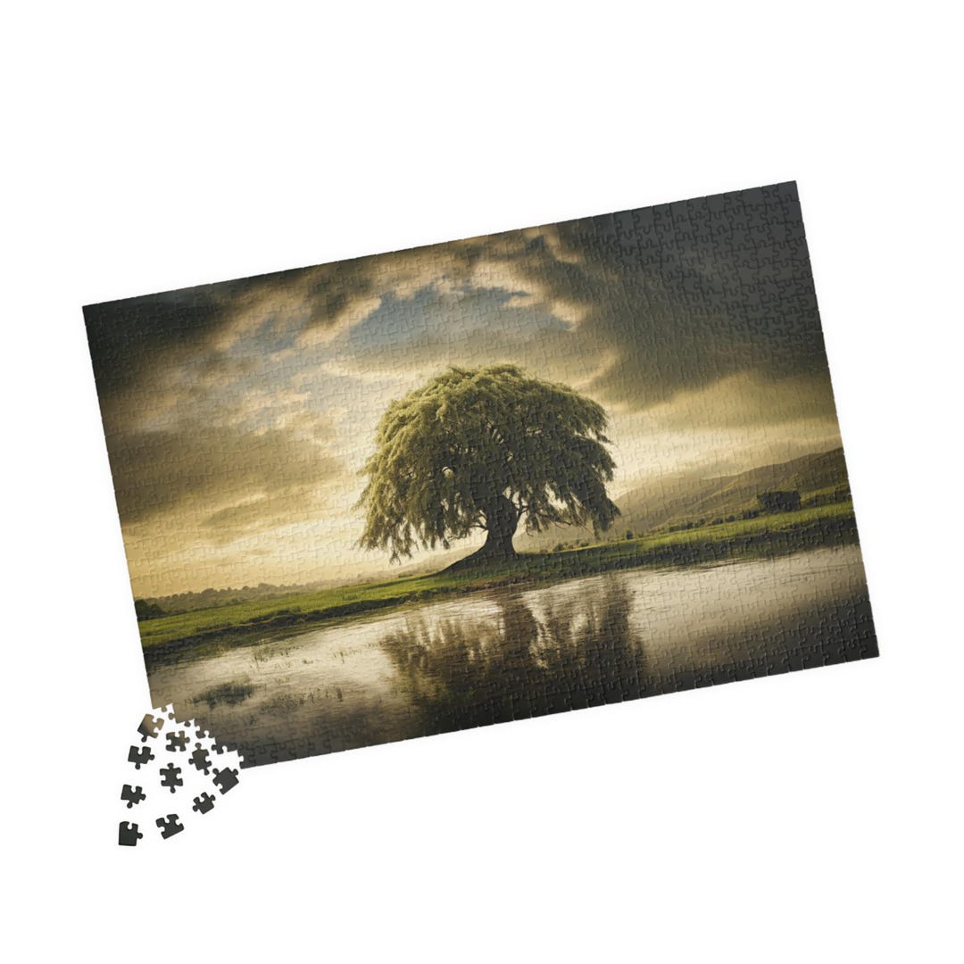 Enchanted Magic Willow Tree Sacred Dream Portal 1014 Piece Jigsaw ...