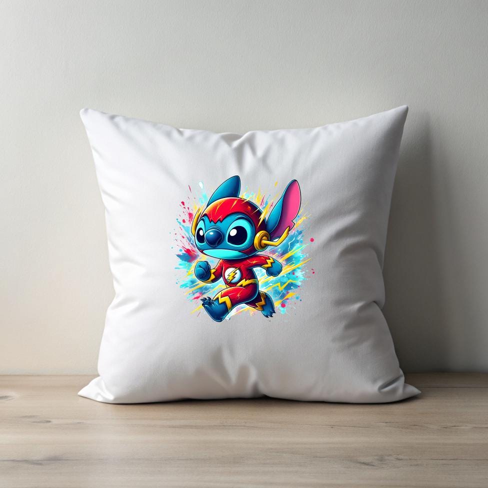 5 PNG Stitch Super Hero Png Flash Stitch Splash and Watercolor Png ...