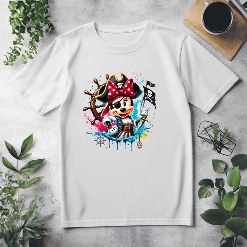 5 PNG Pirate Minnie Png Mouse Splash and Watercolor Png Minnie ...