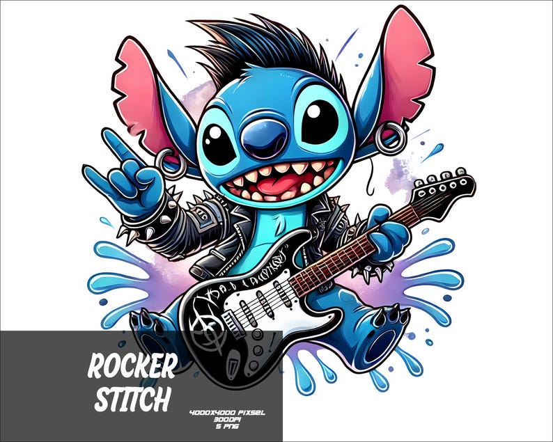 5 PNG Rocker Stitch Png Stitch Splash and Watercolor Png Stitch ...