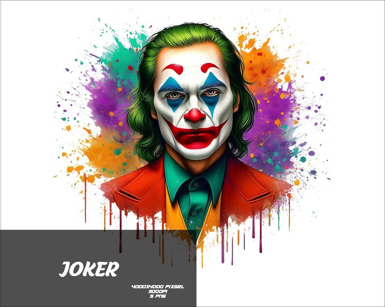 5 PNG Joker PNG Splash y Acuarela PNG Joker Archivo PNG transparente ...