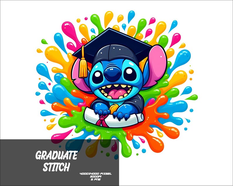 5 PNG Graduate Stitch Png Stitch Splash and Watercolor Png Stitch ...