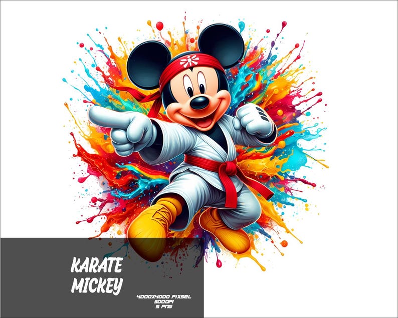 5 PNG Karatecmickey Png Mouse Splash and Watercolor Png Mickey ...