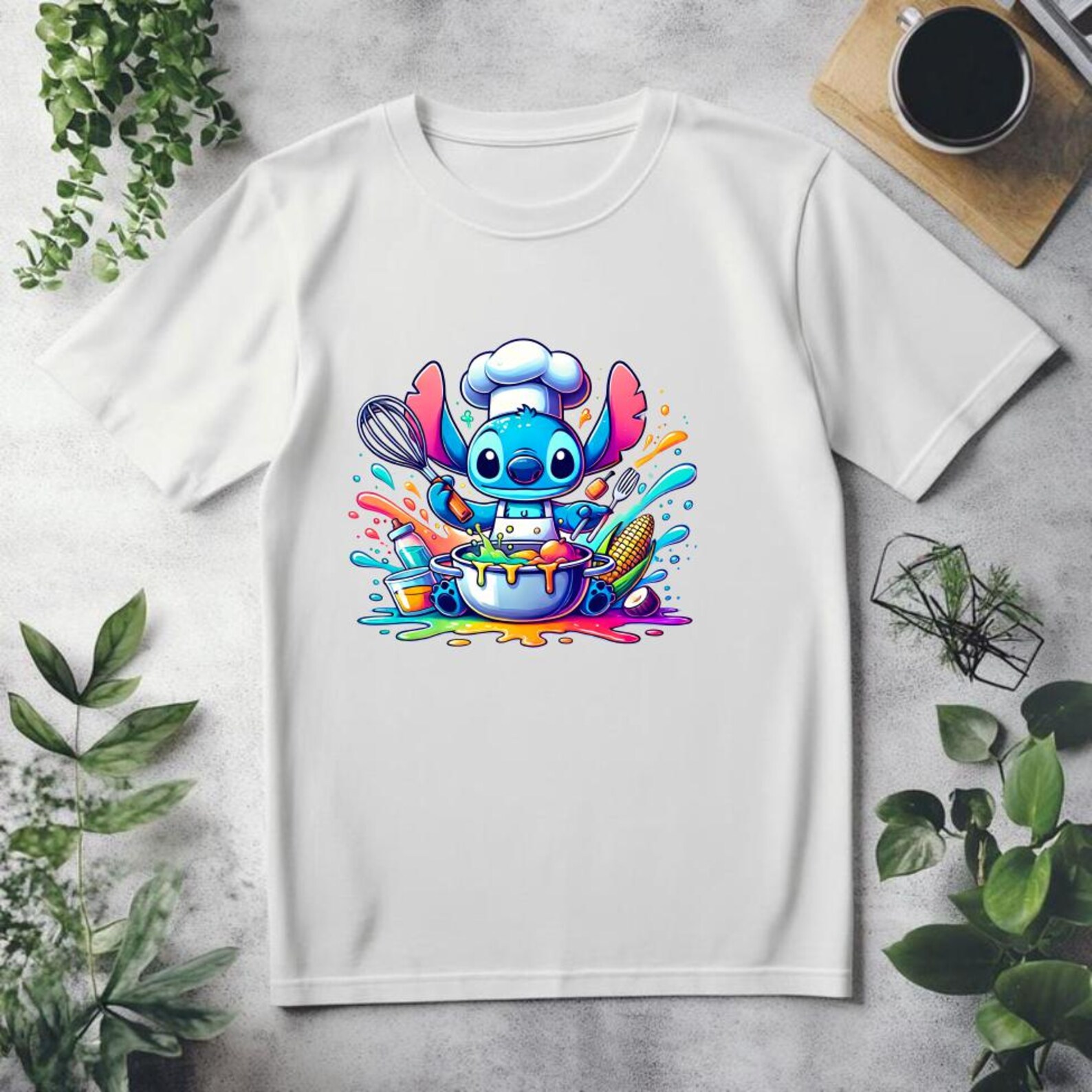 5 PNG Chef Stitch Png Stitch Splash and Watercolor Png Stitch ...